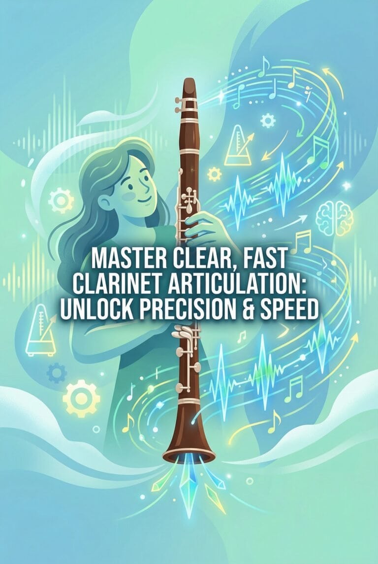 Clarinet articulation techniques for clear, fast playing