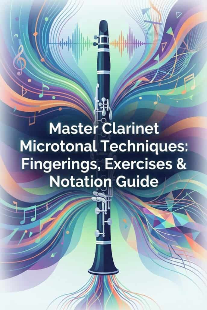 Clarinet microtonal techniques: fingerings, practice guide