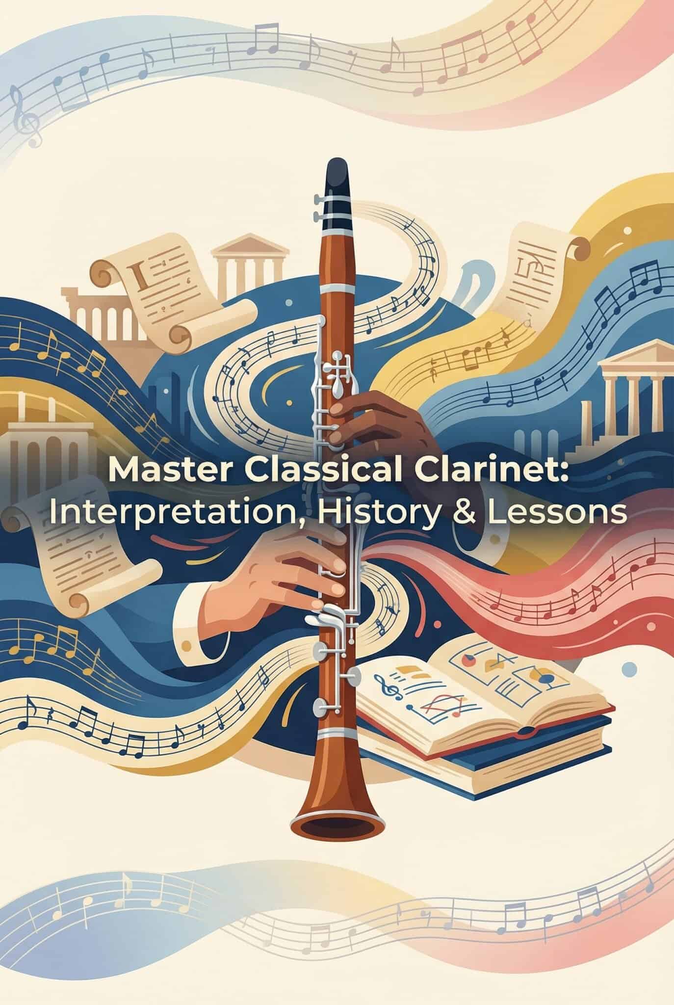 Classical clarinet interpretation styles, history and setup