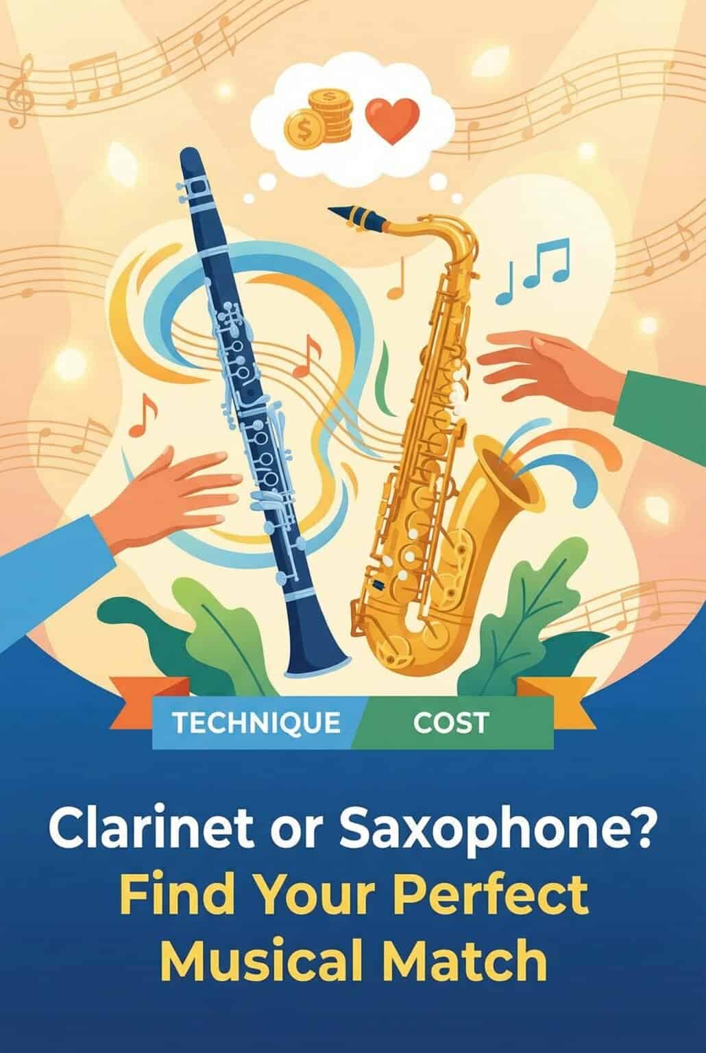 Clarinet vs saxophone: sound, technique and cost guide