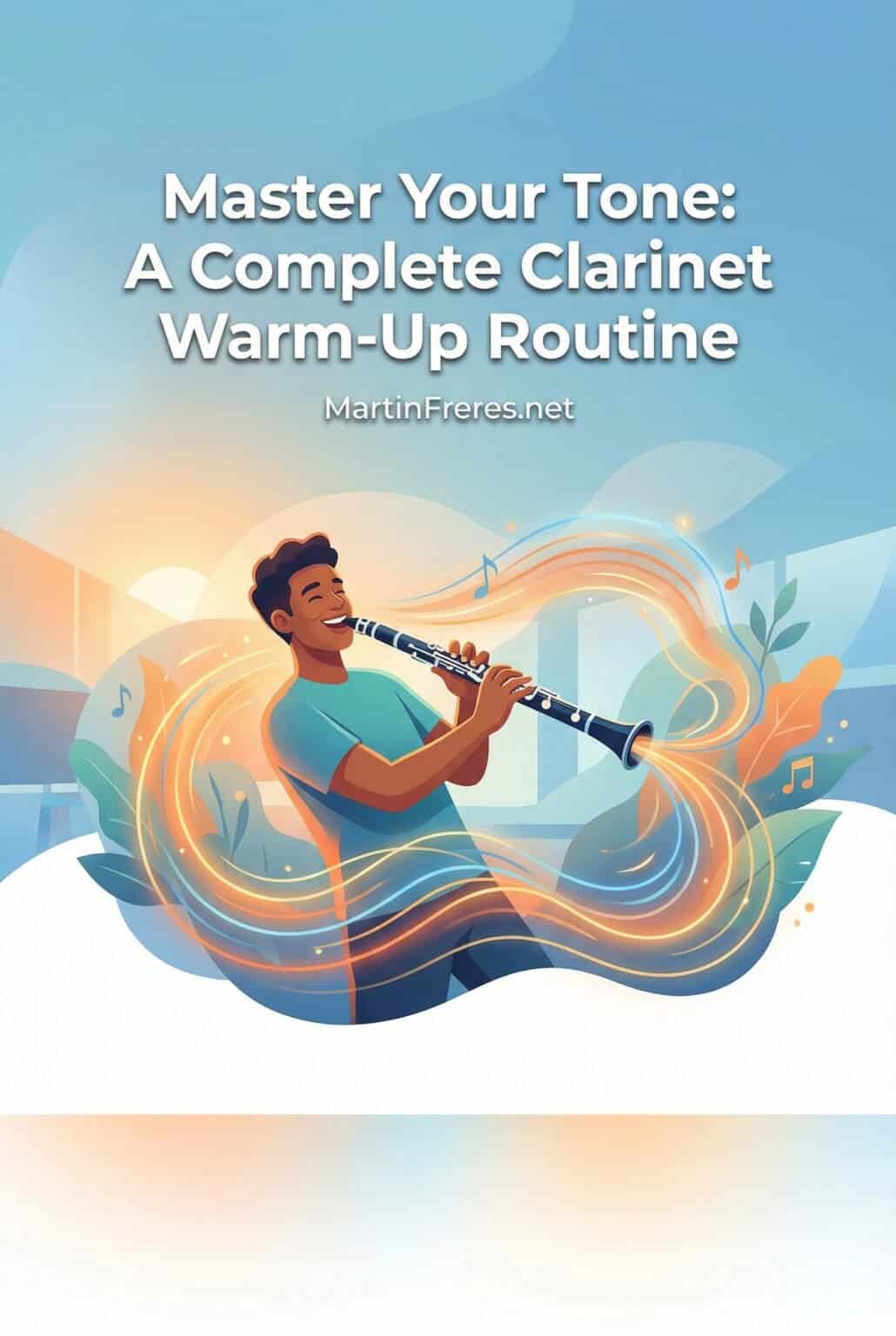 Clarinet warm-up exercises for a 25-40 minute routine