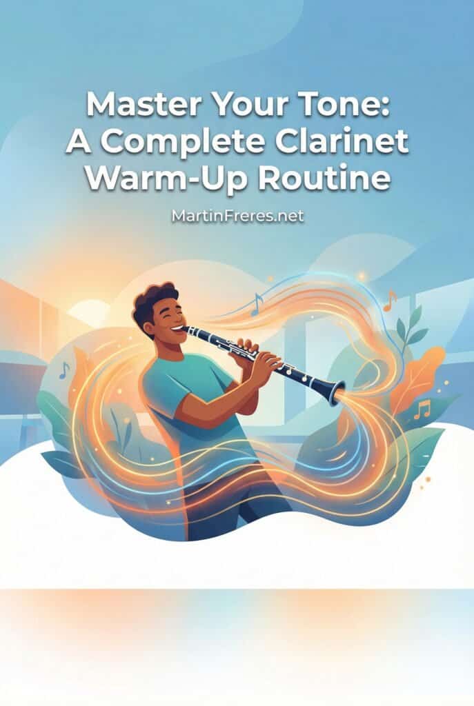 Clarinet warm-up exercises for a 25-40 minute routine