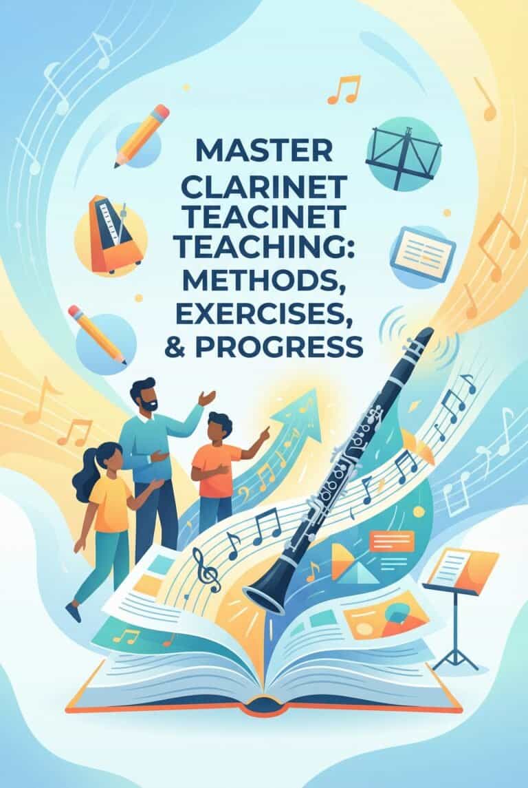 Clarinet teaching methods, exercises and lesson plans