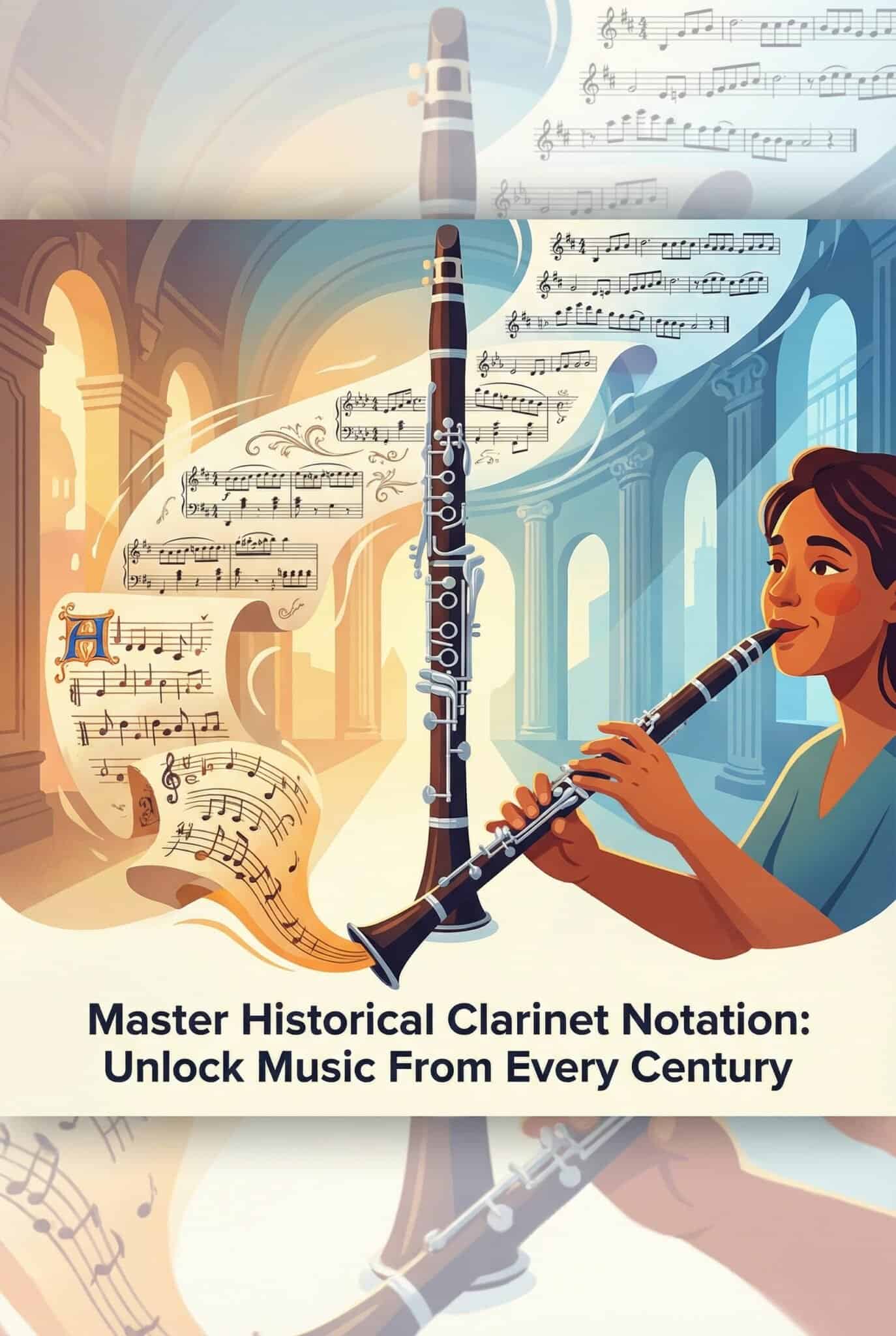 Historical clarinet notation guide for performers
