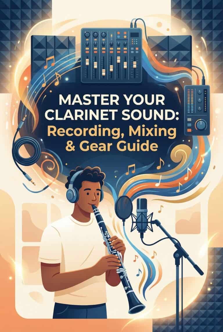 Clarinet recording guide to mic placement, mixing, gear