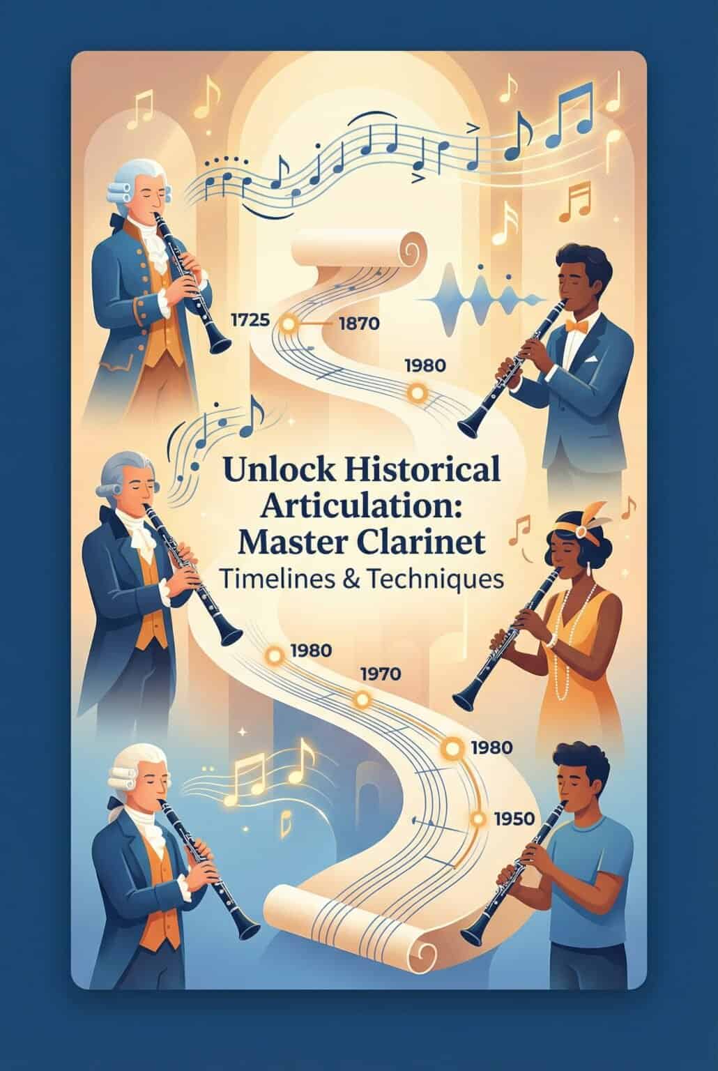 Historical clarinet articulation methods: techniques by era