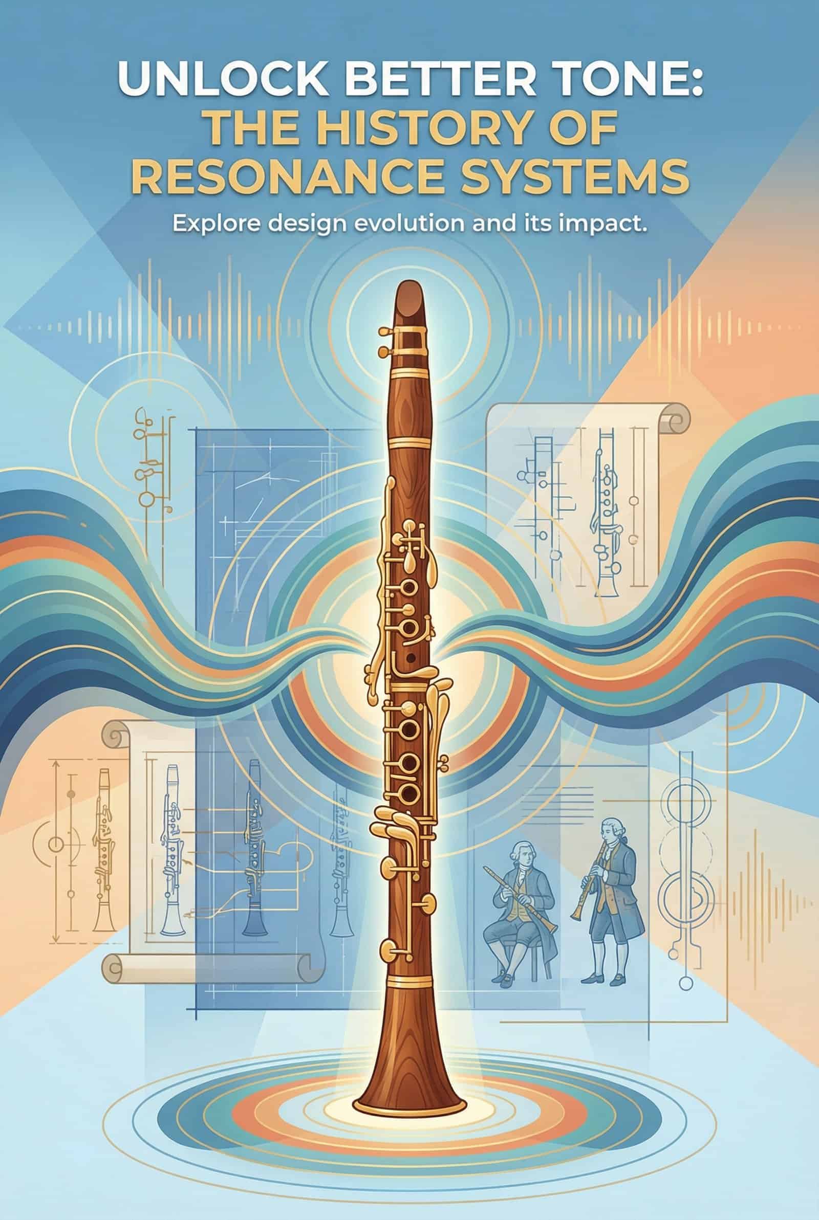 Clarinet resonance systems explained for tone and tuning