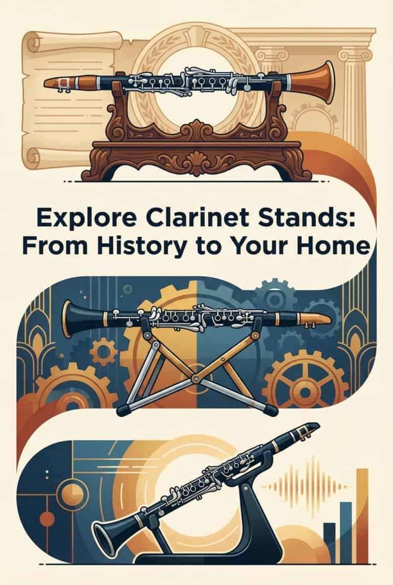 Clarinet Stands: Historical Designs, Materials, and Modern Choices