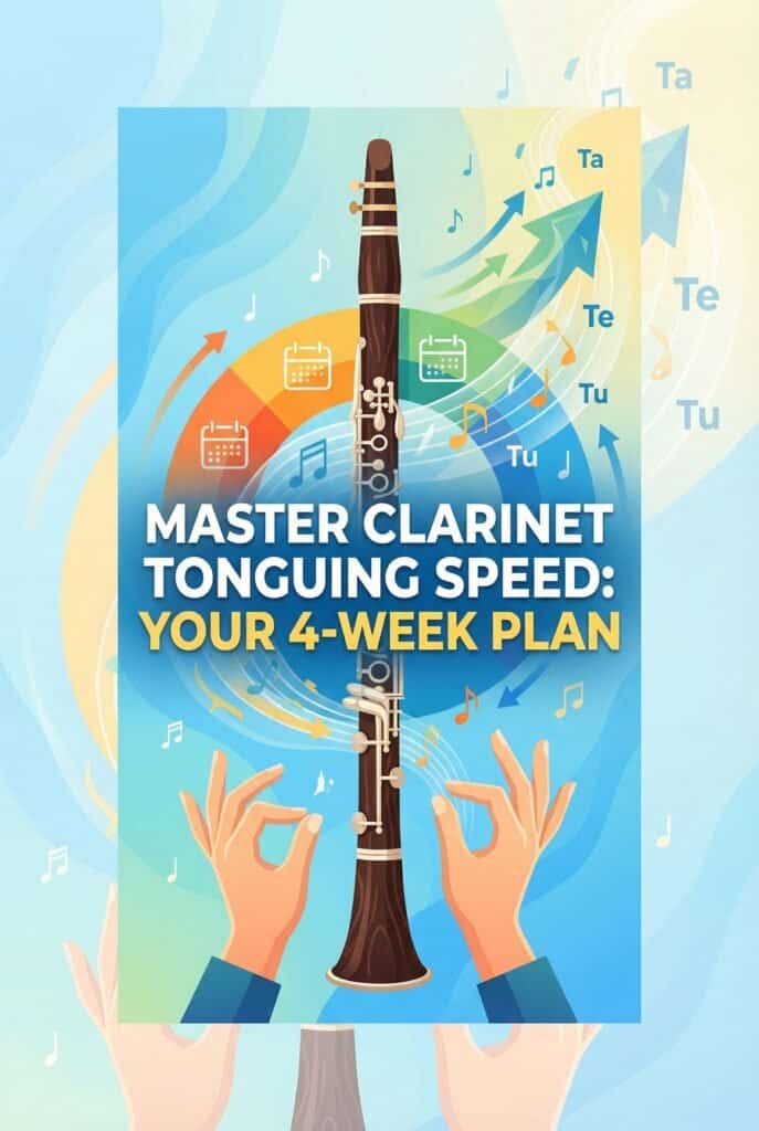 Clarinet Tonguing Speed: Exercises, Syllables, and a 4-Week Practice Plan