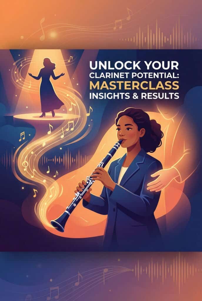 Clarinet masterclasses: techniques, structure and results