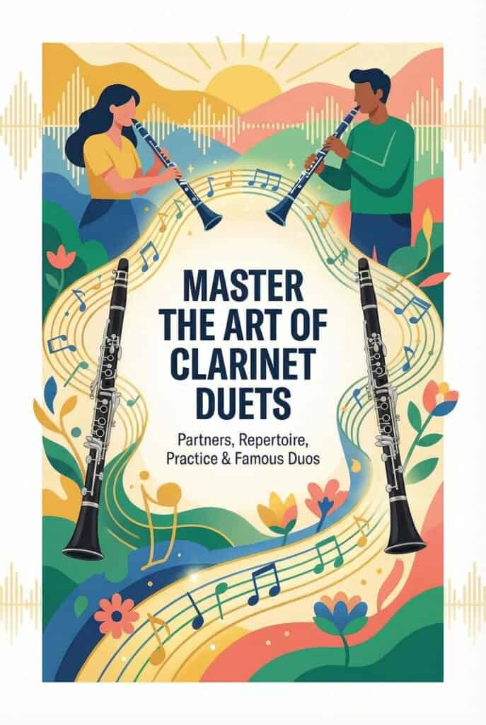 Clarinet duet guide for partners, repertoire and practice