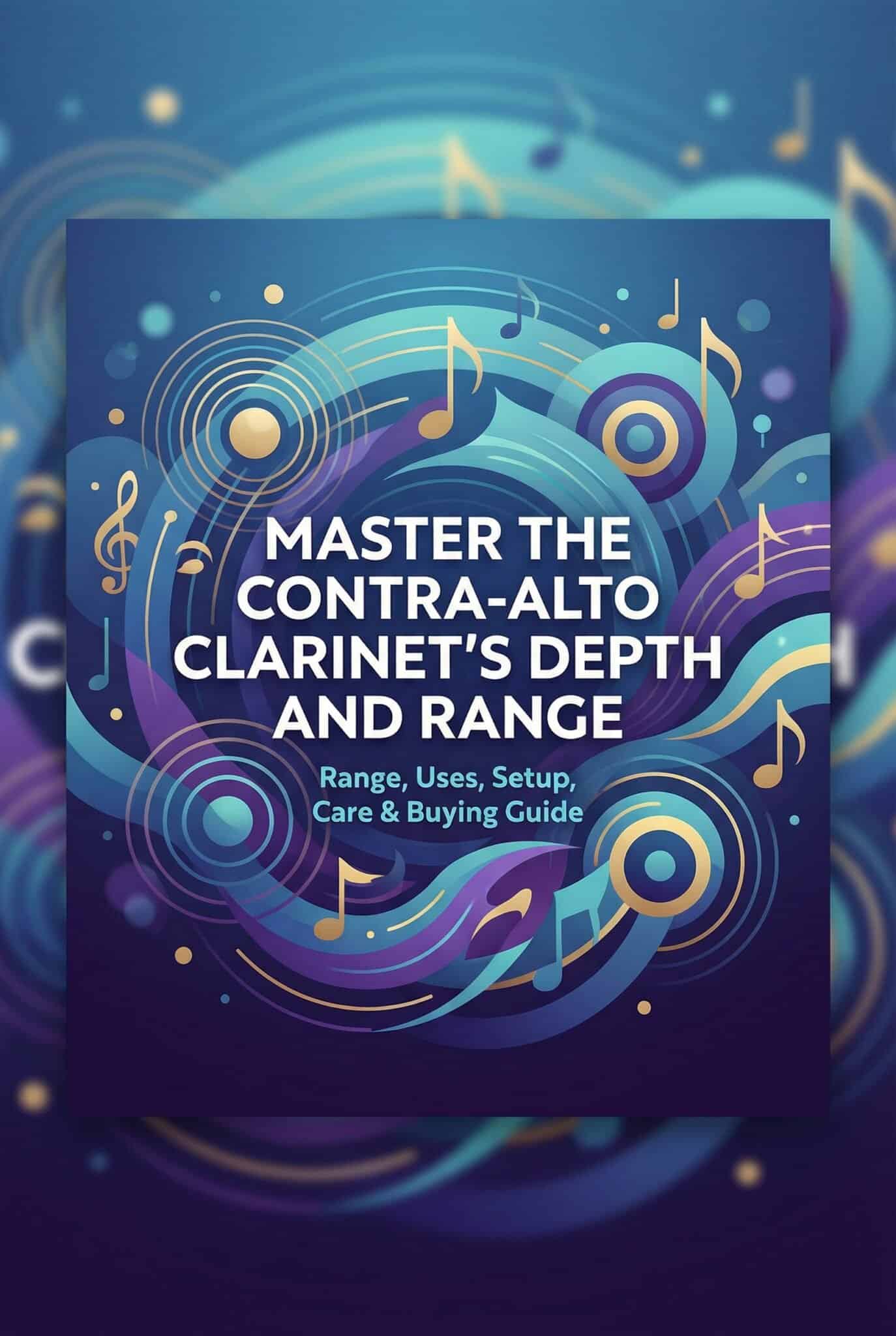 Contra-Alto Clarinet range, uses, setup and buying tips