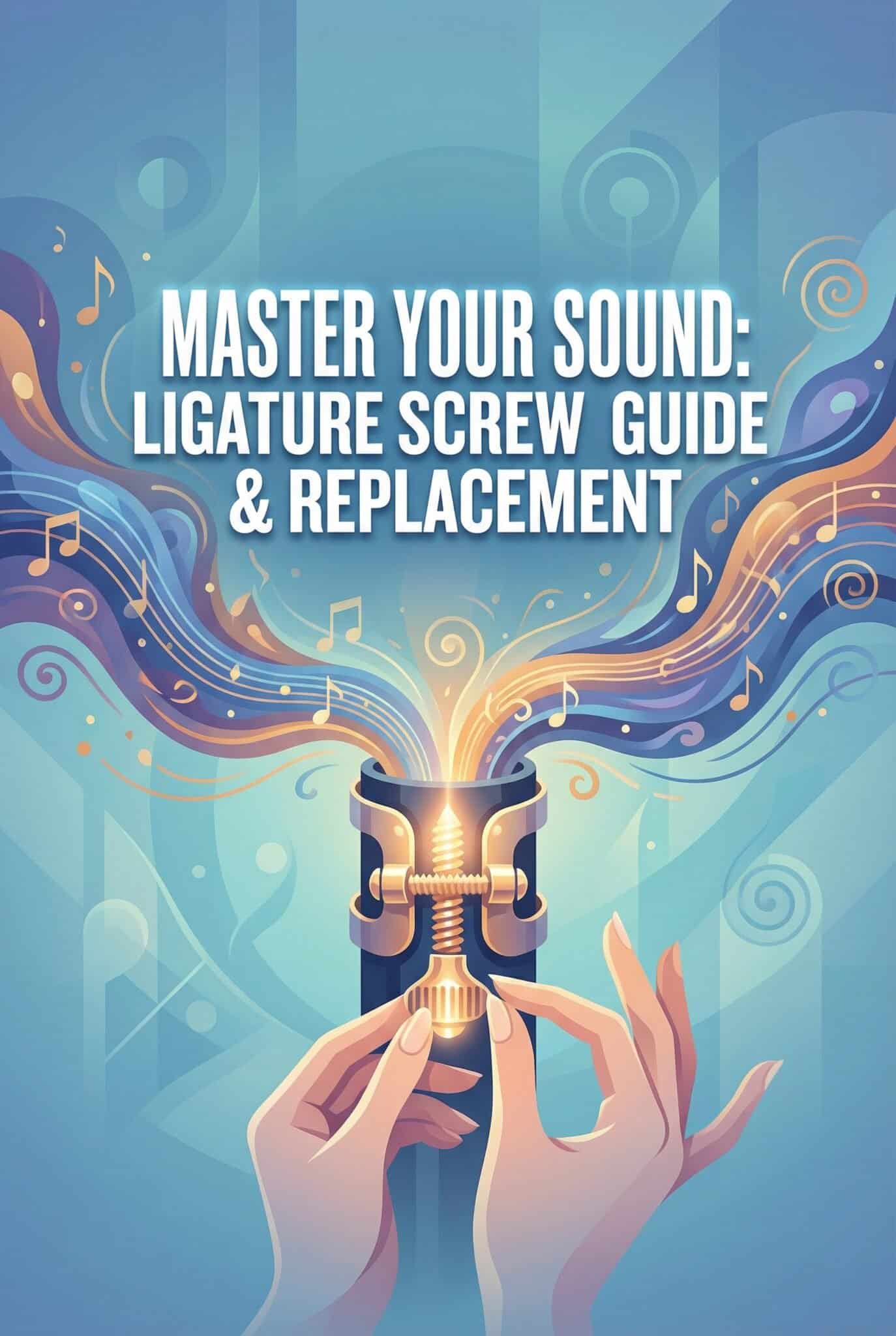 Ligature Screw Guide for Clarinet Tone and Easy Replacement