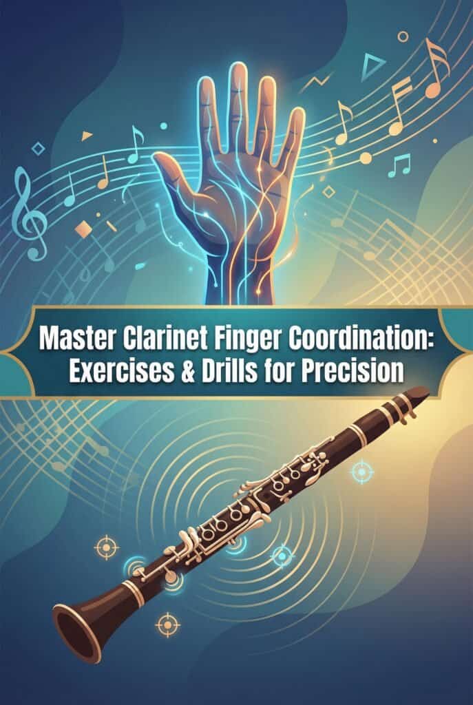 Clarinet finger coordination exercises for clean speed