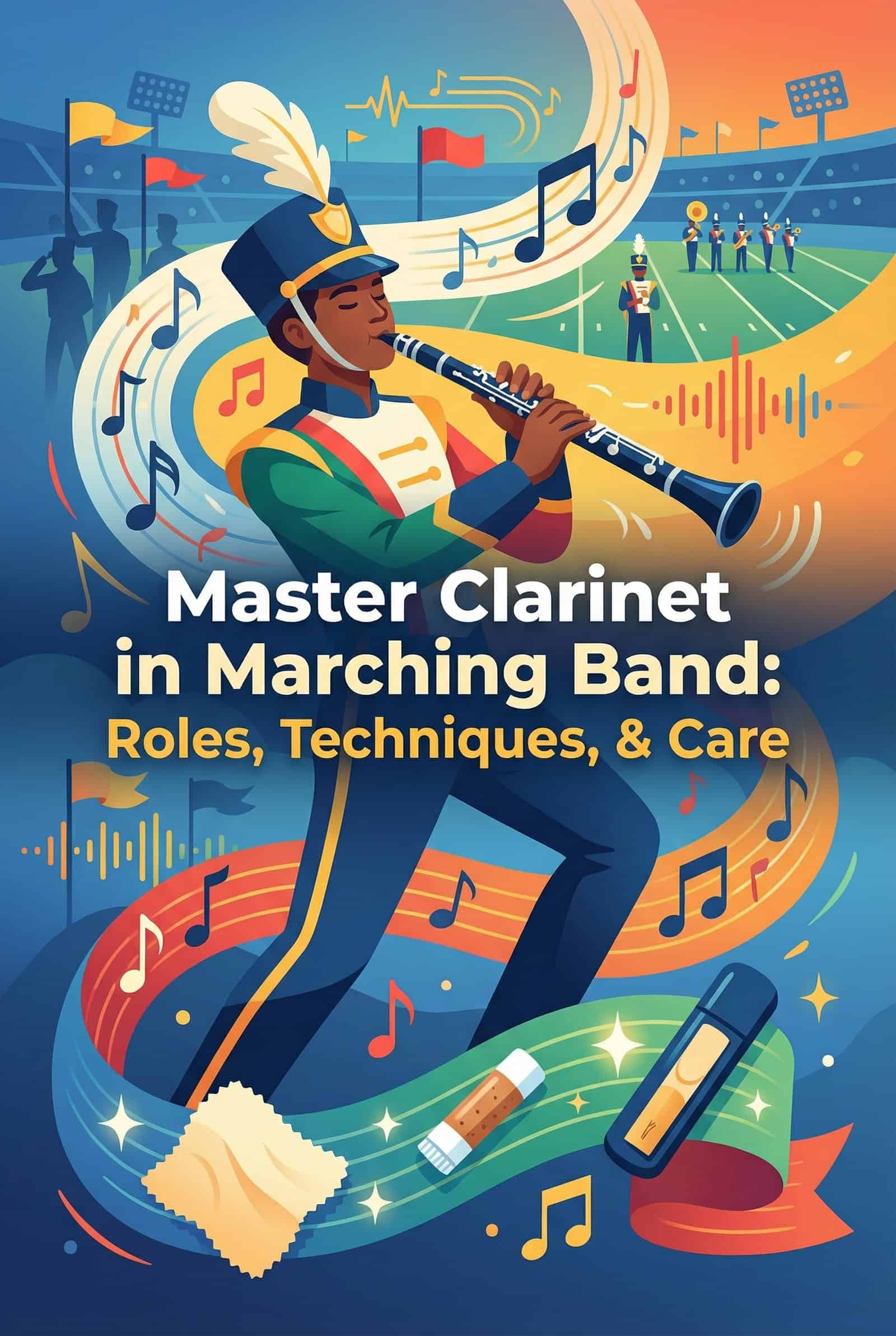 Clarinet in Marching Band: Roles, Techniques, Care Guide